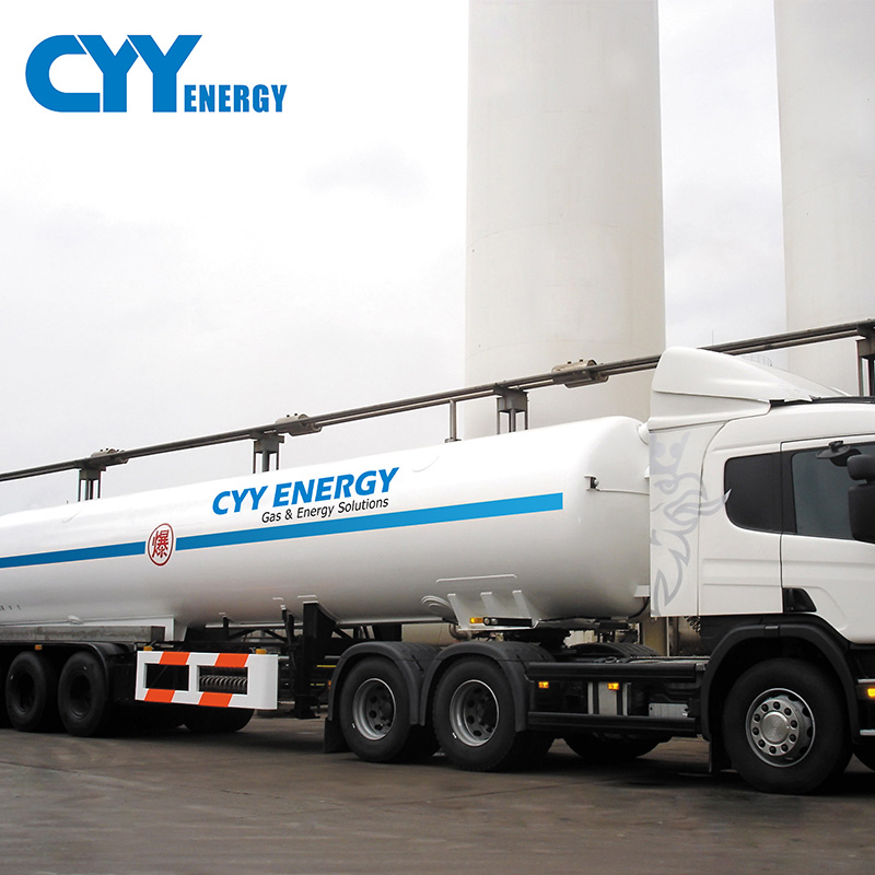 Liquid Oxygen Nitrogen Argon Cryogenic Transportation Tanker from China ...